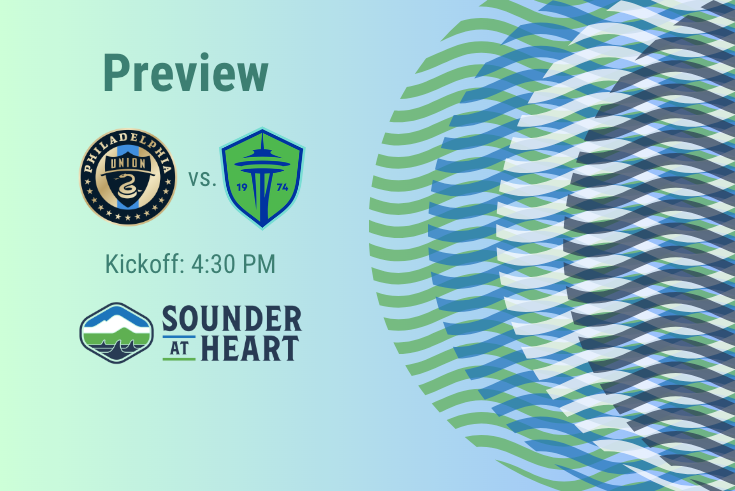 Philadelphia Union vs. Sounders: Kickoff, livestream, lineups