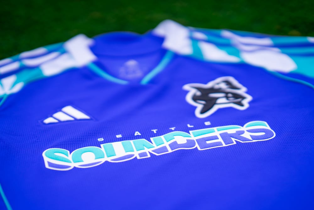 Sounders unveil 1990's-coded "Orca Kit"
