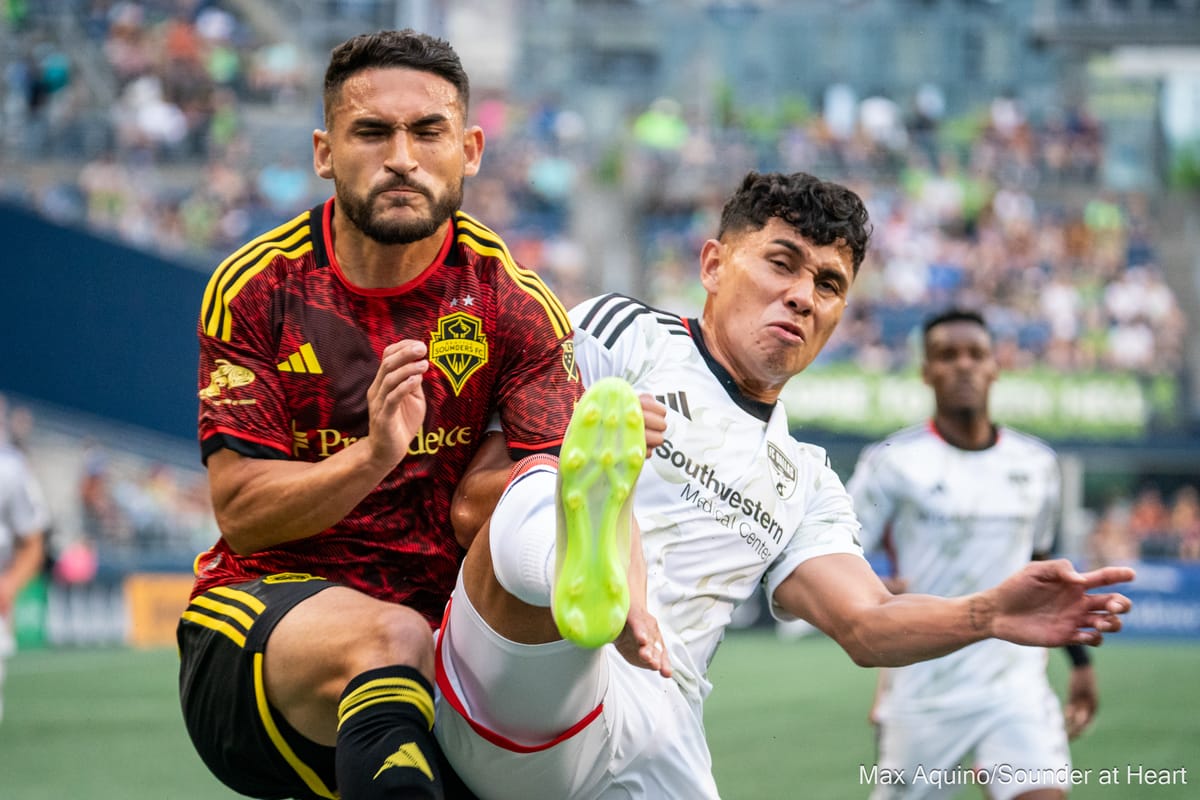 Sounders minus Mr. Sounder