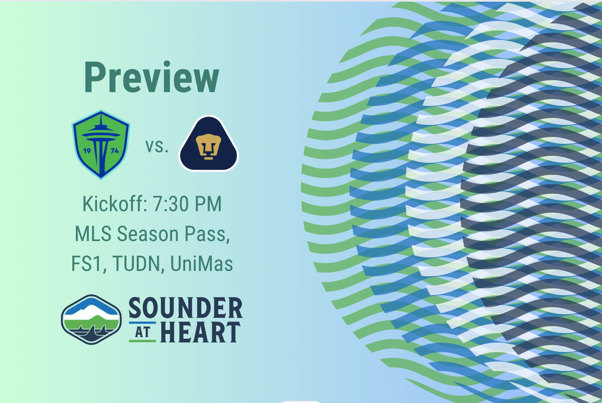 Sounders vs. UNAM Pumas: Streaming, lineups and updates