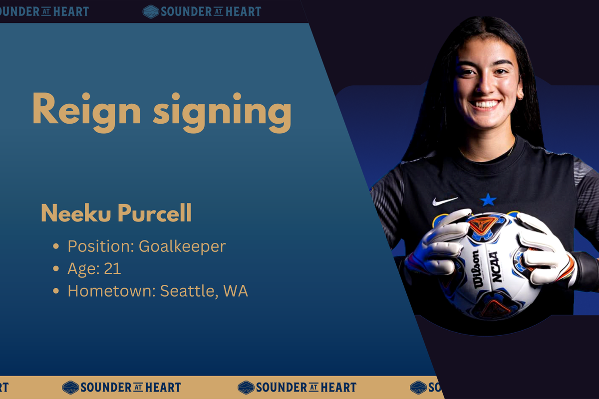Reign add local goalkeeper Neeku Purcell on short-term deal