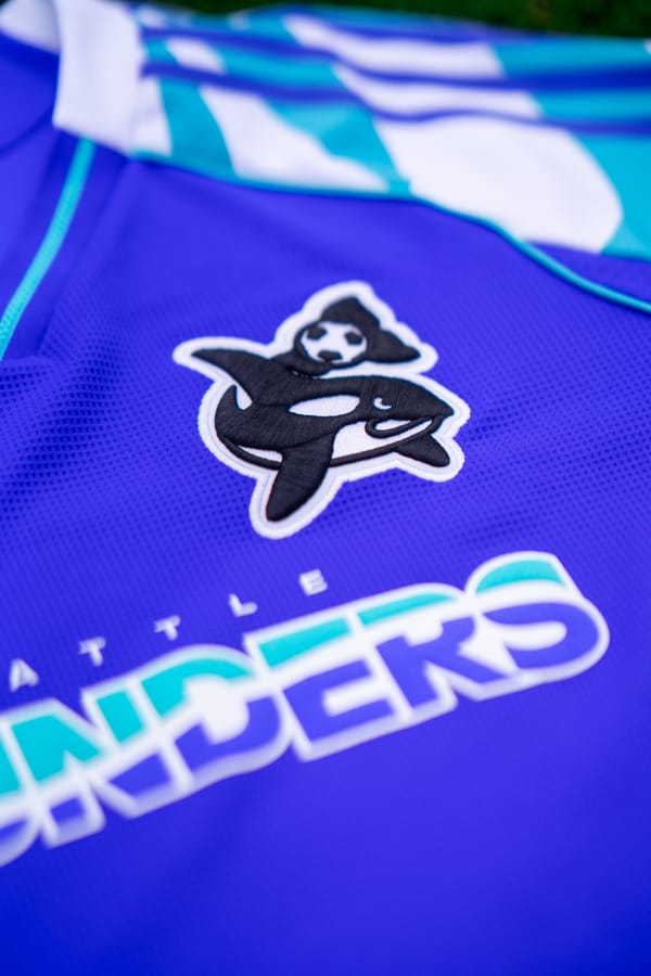 Sounders unveil 1990's-coded "Orca Kit"